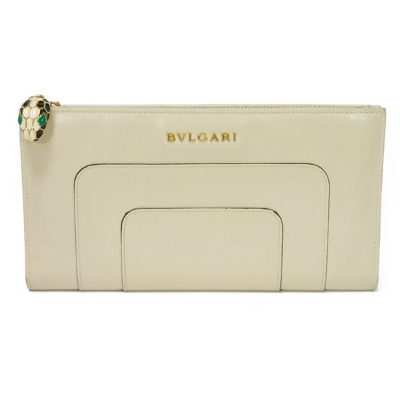 BVLGARI | Bags | Bvlgari Long Wallet Serpenti Forever Zip Snake Smooth ...
